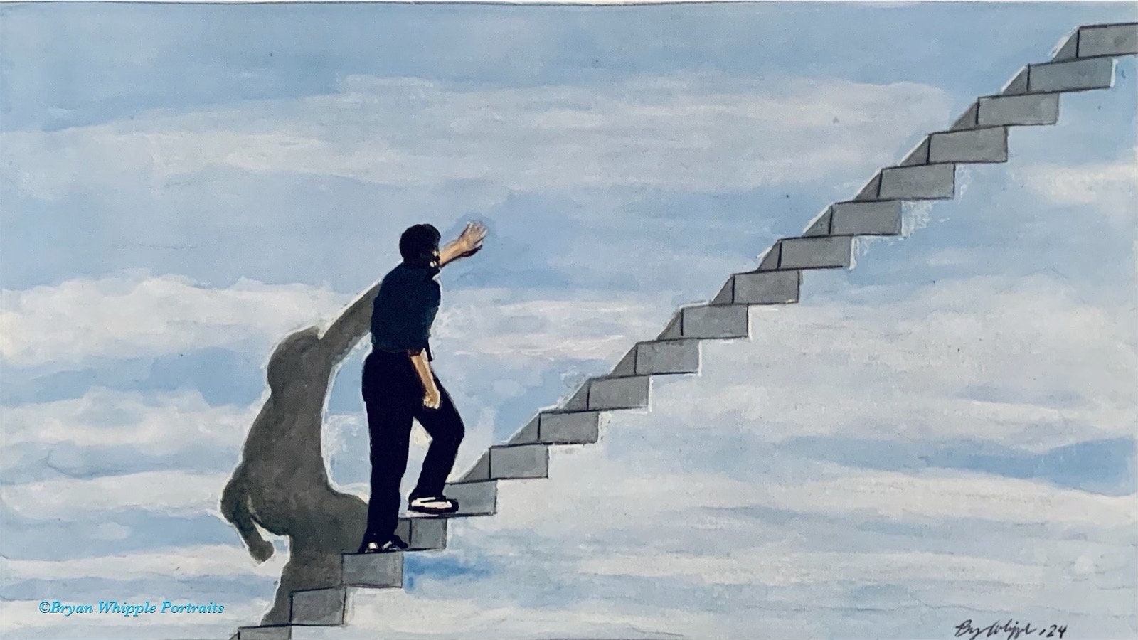 The Truman Show Jim Carrey Original Painting Limited Edition Signed ...