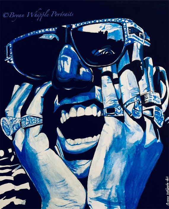 Humpty Hump Shock G Digital Underground Original Painting - Etsy