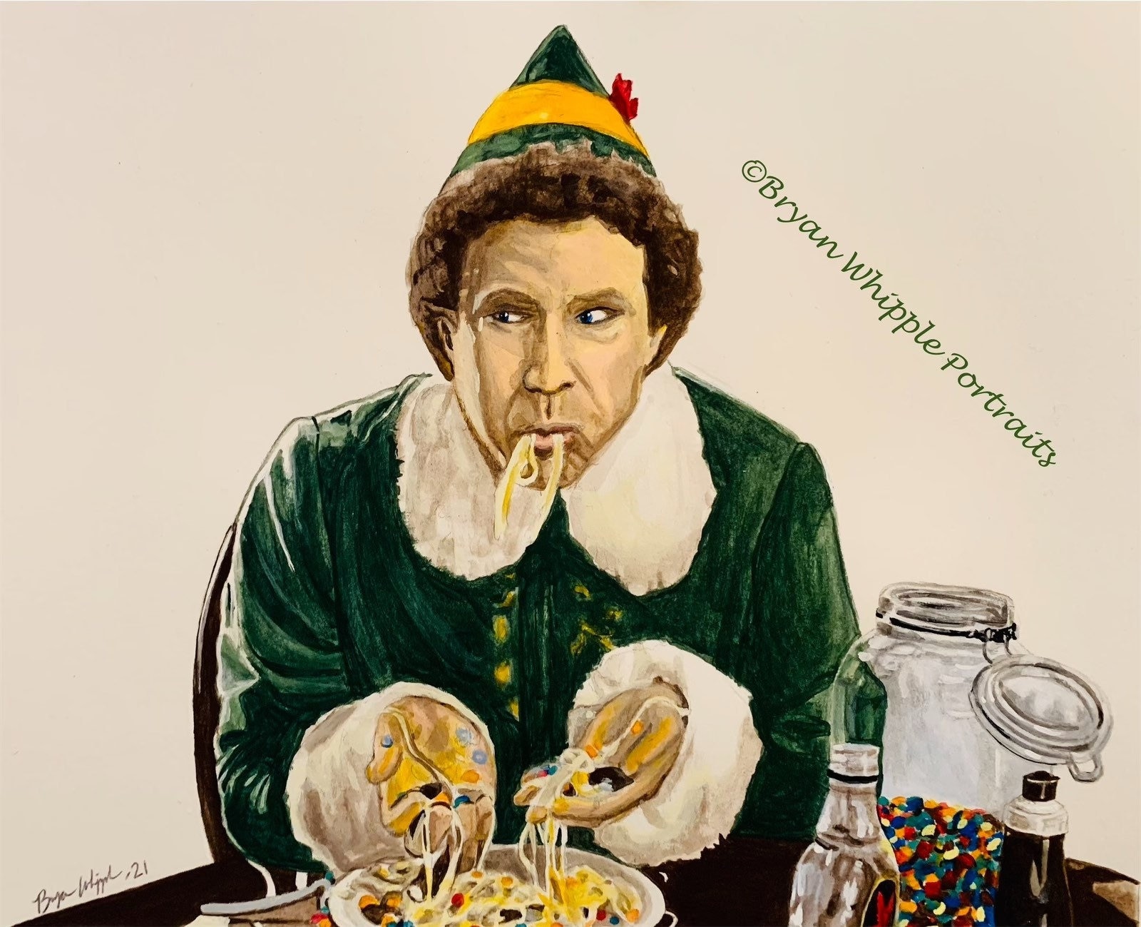 Will Ferrell Elf Syrup
