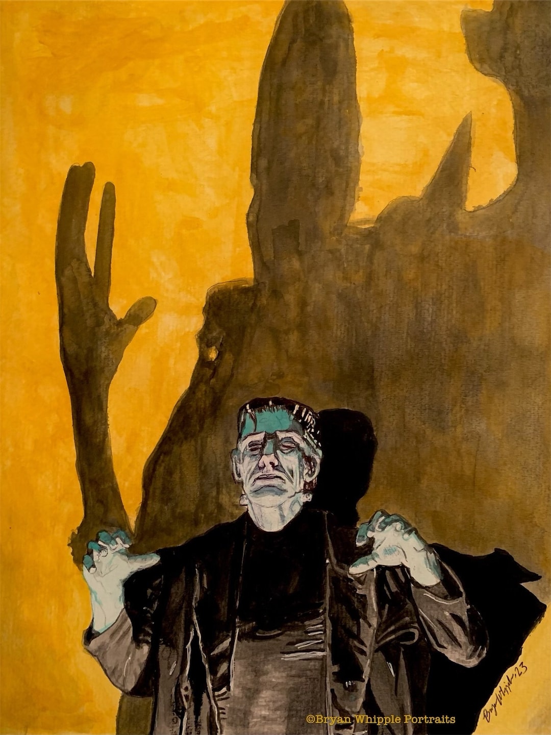 Frankenstein’s Monster “creature Double Feature” Series Original ...