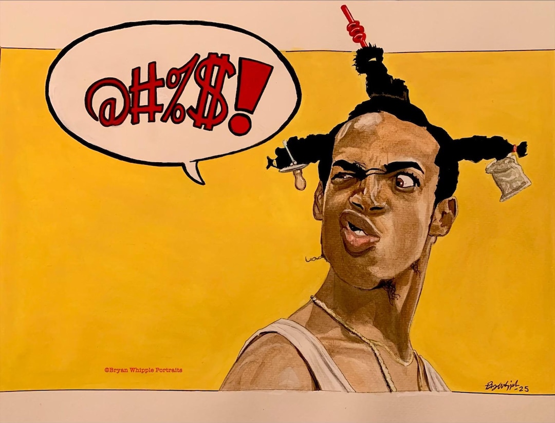 Marlon Wayans Loc Dog “don’t Be a Menace” Comedy Original Painting Gicleé Art Prints - Etsy