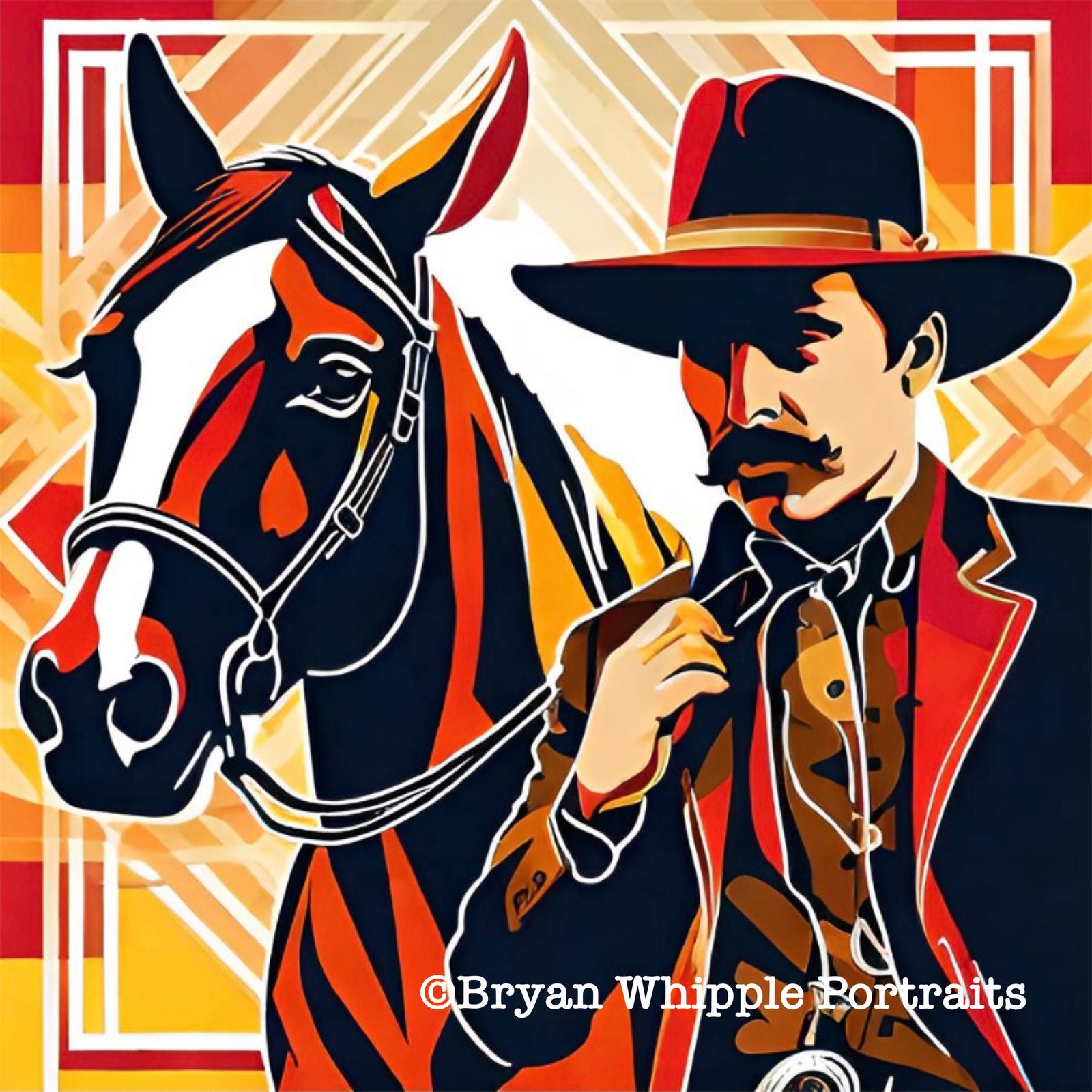 Cowboy Pop Art Original Paintings Limited Edition Signed - Etsy