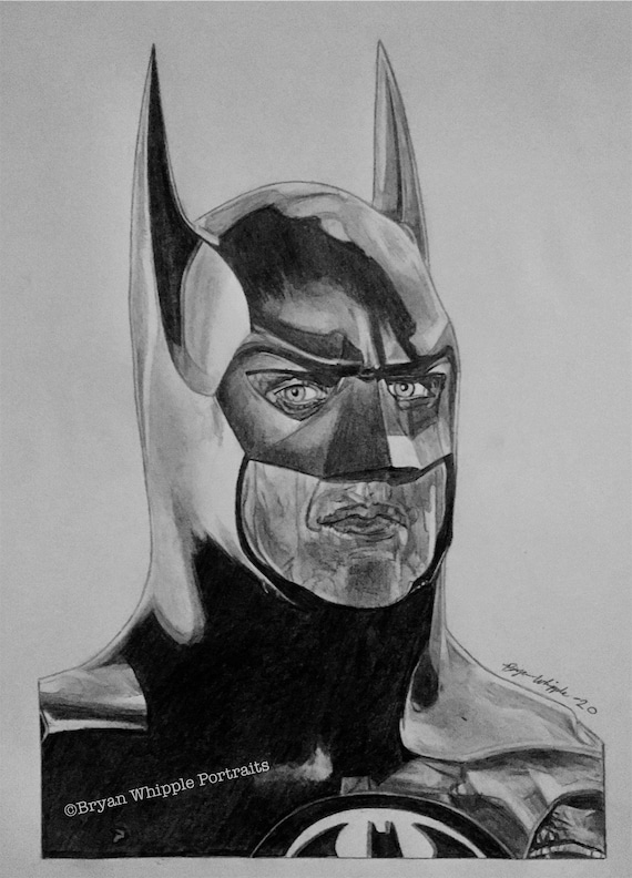 Tim Burton Sketches Batman