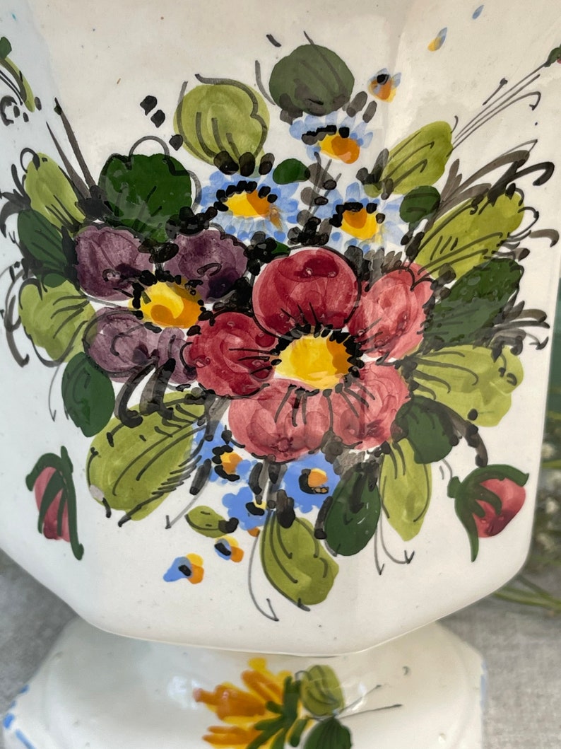Beautiful Vintage Nico Italian Urn Style Pottery - Etsy