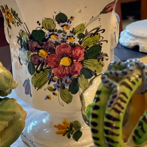 Beautiful Vintage, Nico, Italian Urn Style Pottery Vase/planter - Etsy