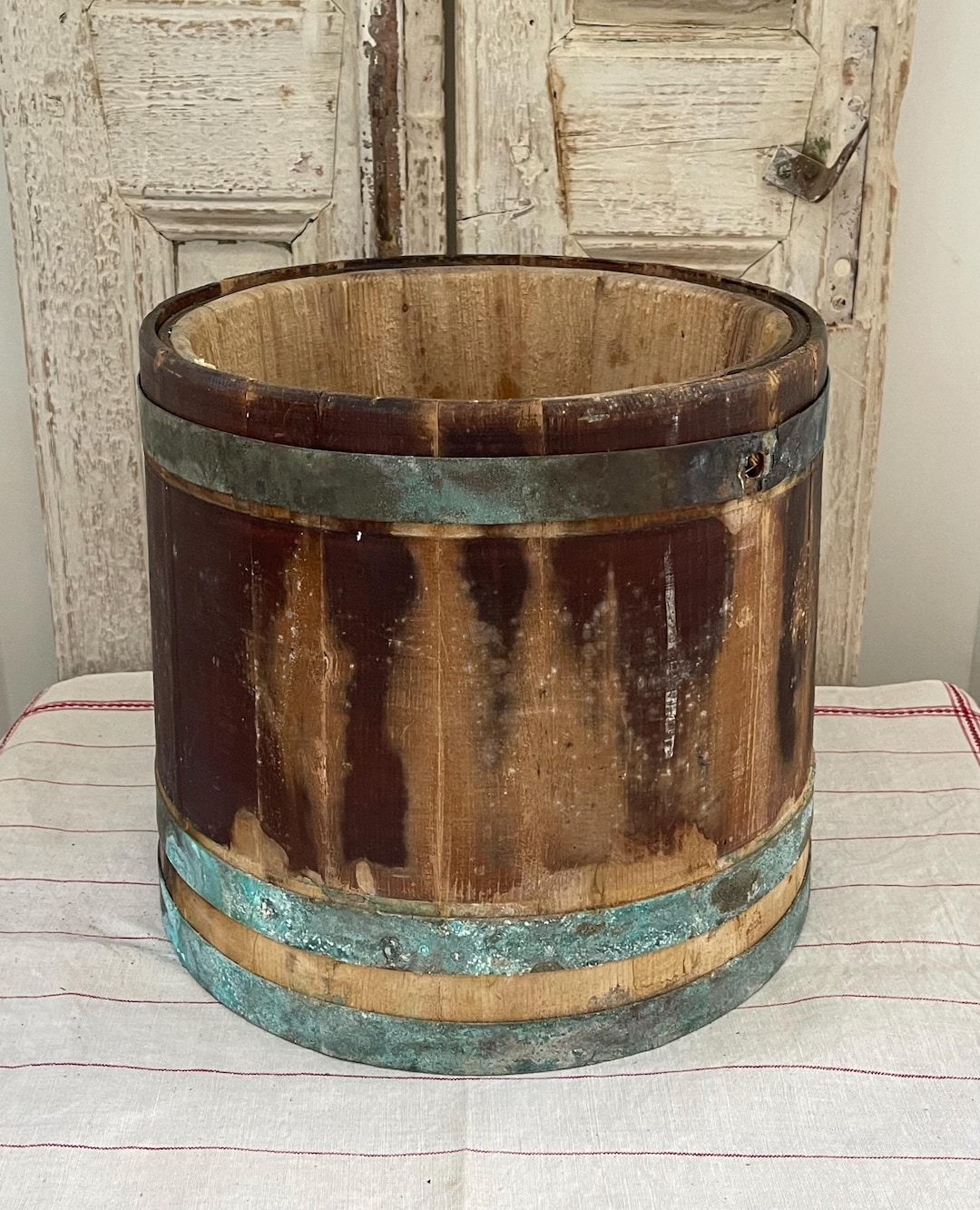 Primitive Shaker Farm Bucket/pail , Sugar Bucket, Country Planter - Etsy