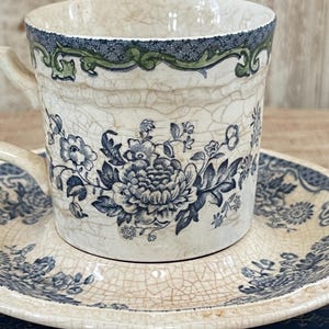 Balmoral Pattern Tea Cup and Saucer From Kinsington, Staffordshire ...