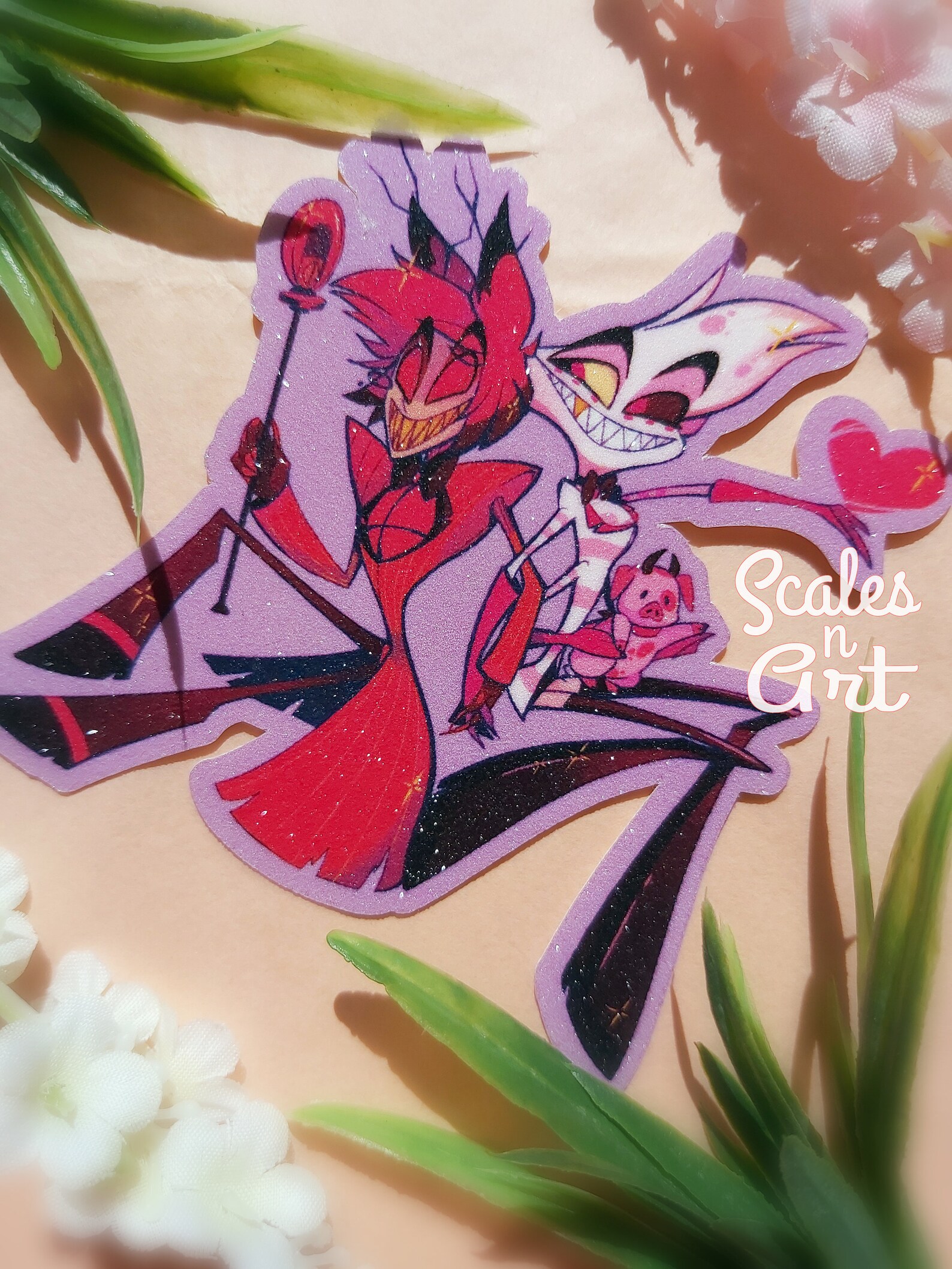 Radiodust Holographic & Sparkly Vinyl Stickers - Etsy