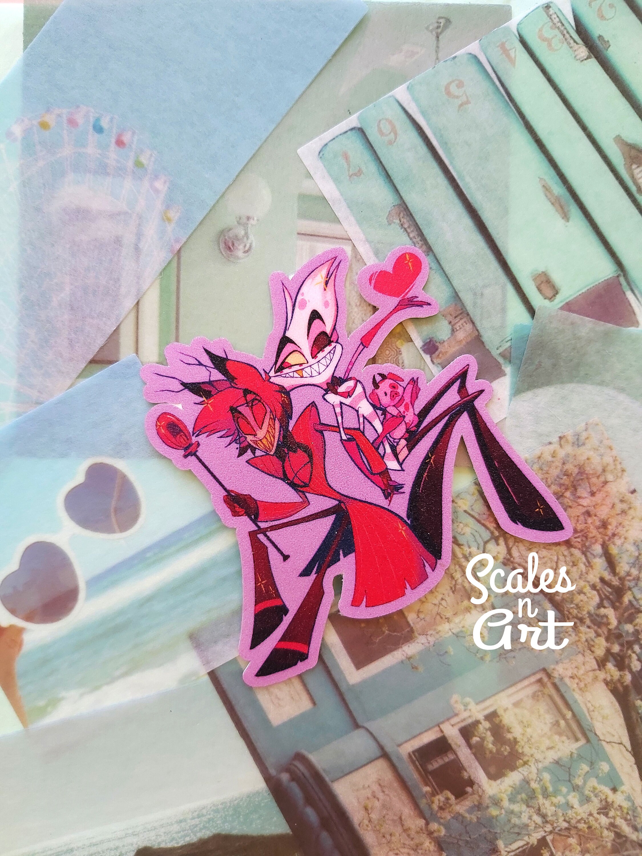 Radiodust Holographic & Sparkly Vinyl Stickers - Etsy