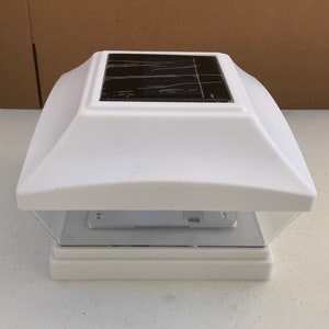 13-pack Garden Premium Solar Power Cap Light With White SMD - Etsy