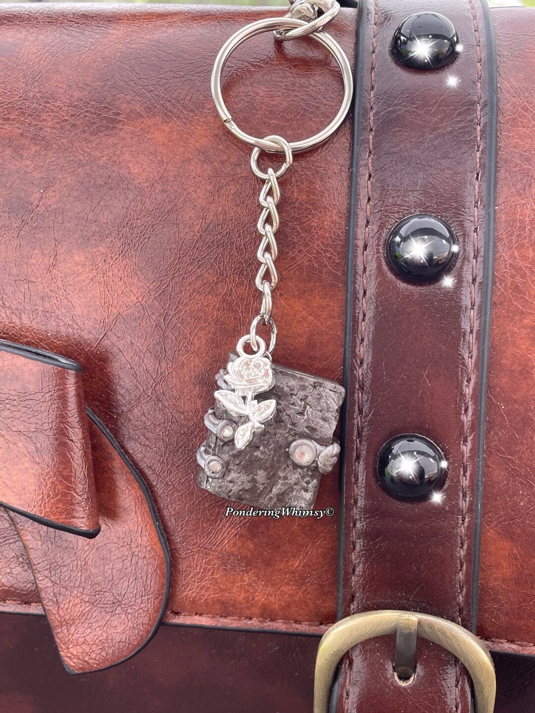 Old Book Keychain, Library Keychain, Cute Keychain. Book Lover Gift ...