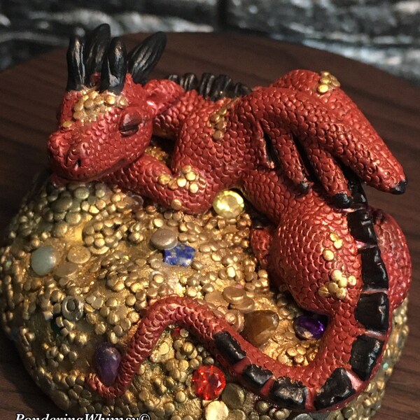 Dragon Hoard Statue - Etsy