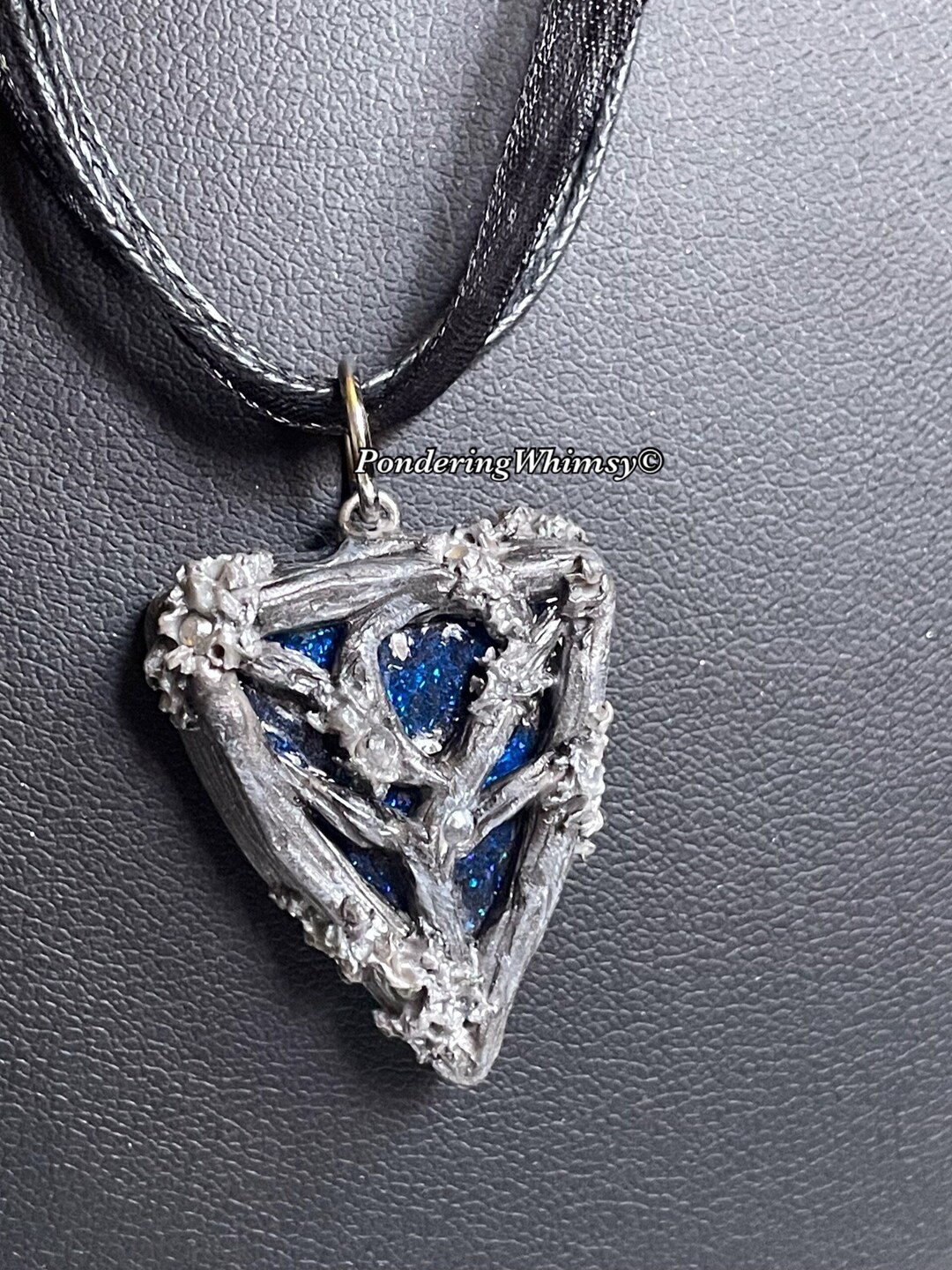 Night Elf Shield Necklace - Nature Inspired Jewelry - Beautiful Fantasy ...