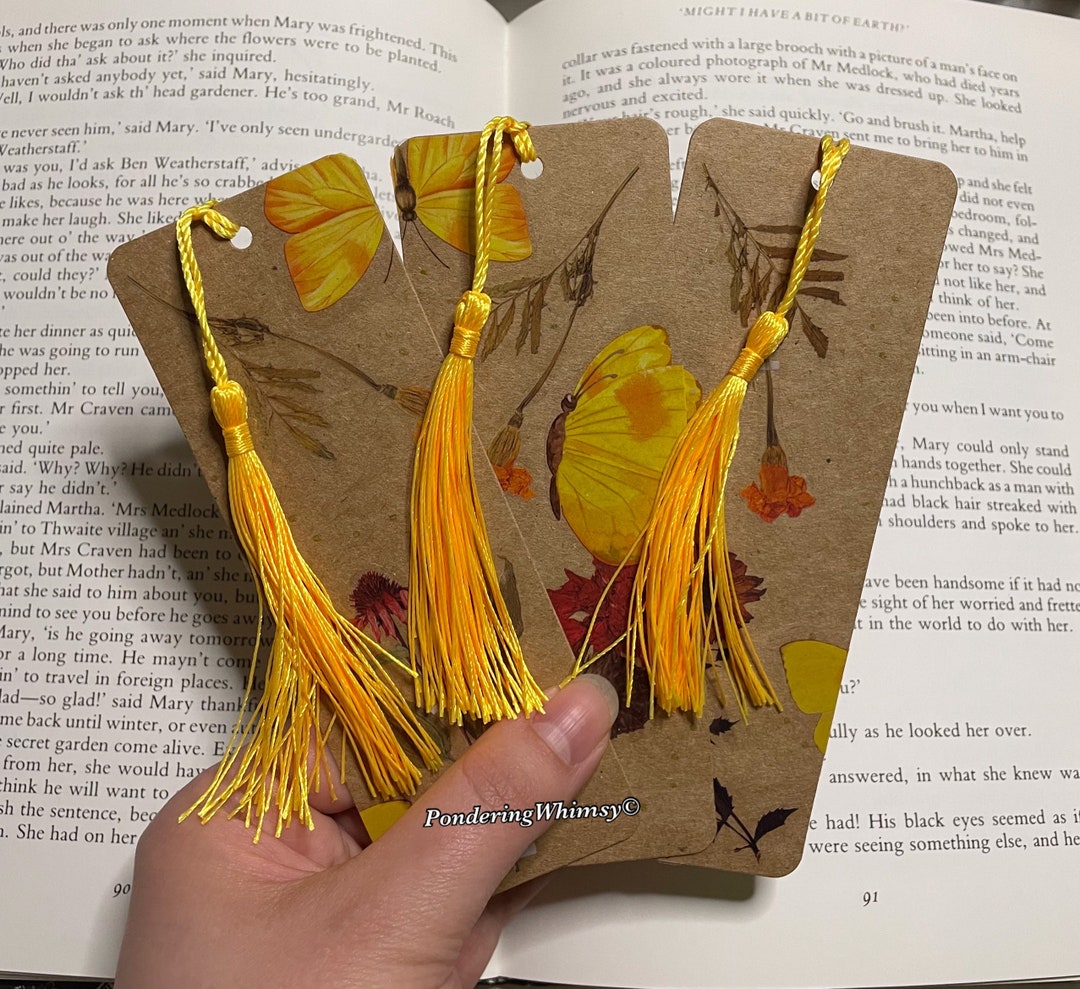 Cottagecore Simplicity Bookmarks Set of 3 Handmade Bookmarks - Etsy