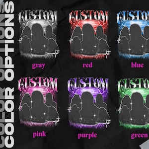 Custom Bootleg Rap Tee, Shirt With Face Photo Vintage T Shirts ...