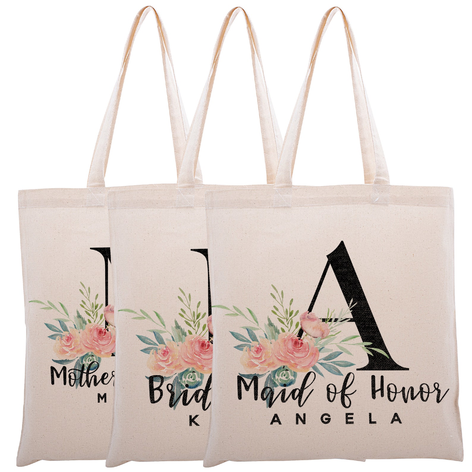 Personalized Tote Bag For Bachelorette Party Customized Etsy
