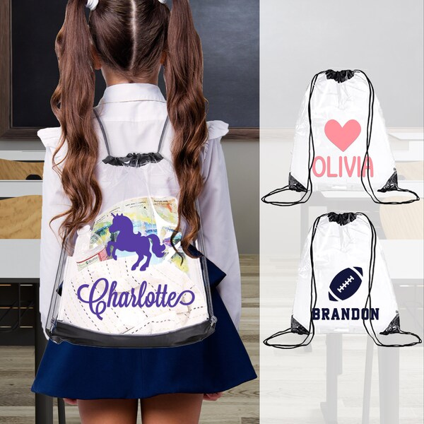 Drawstring Backpack - Etsy