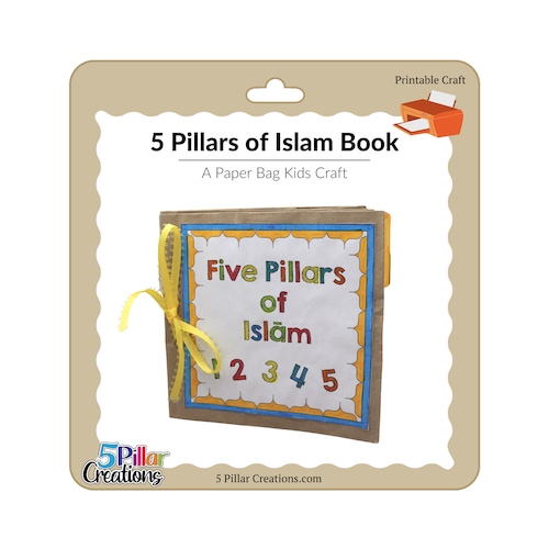 5 Pillars of Islām Kids Craft printable - Etsy