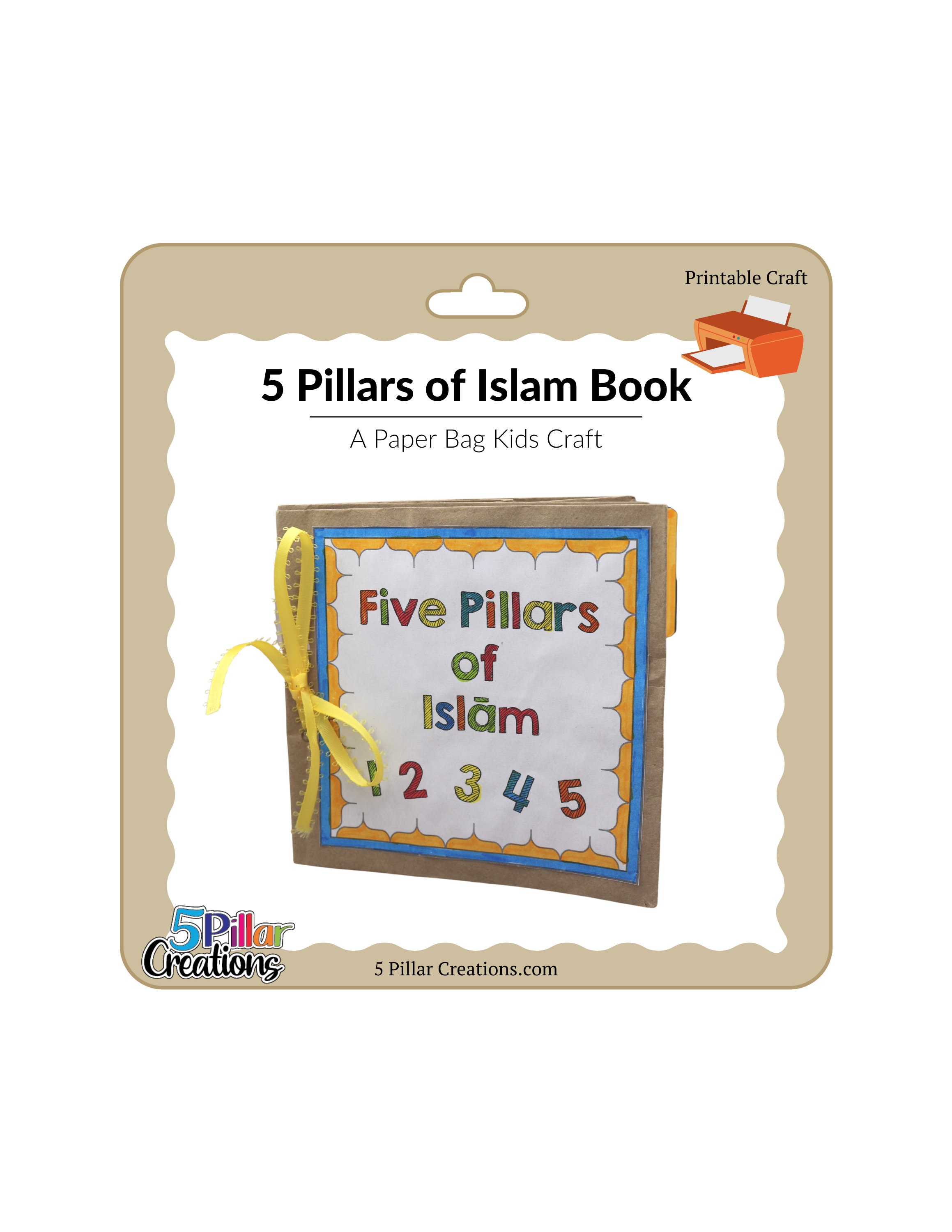 The Five Pillars Of Islam Drawing