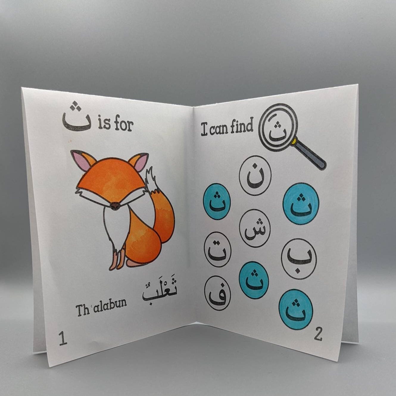 Arabic Alphabet Mini-books - Etsy