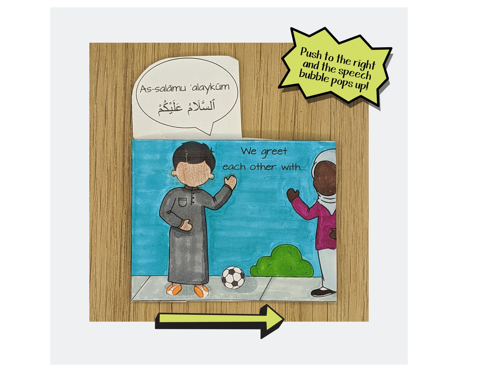 Islamic Toy Paper Craft for Kids - Etsy