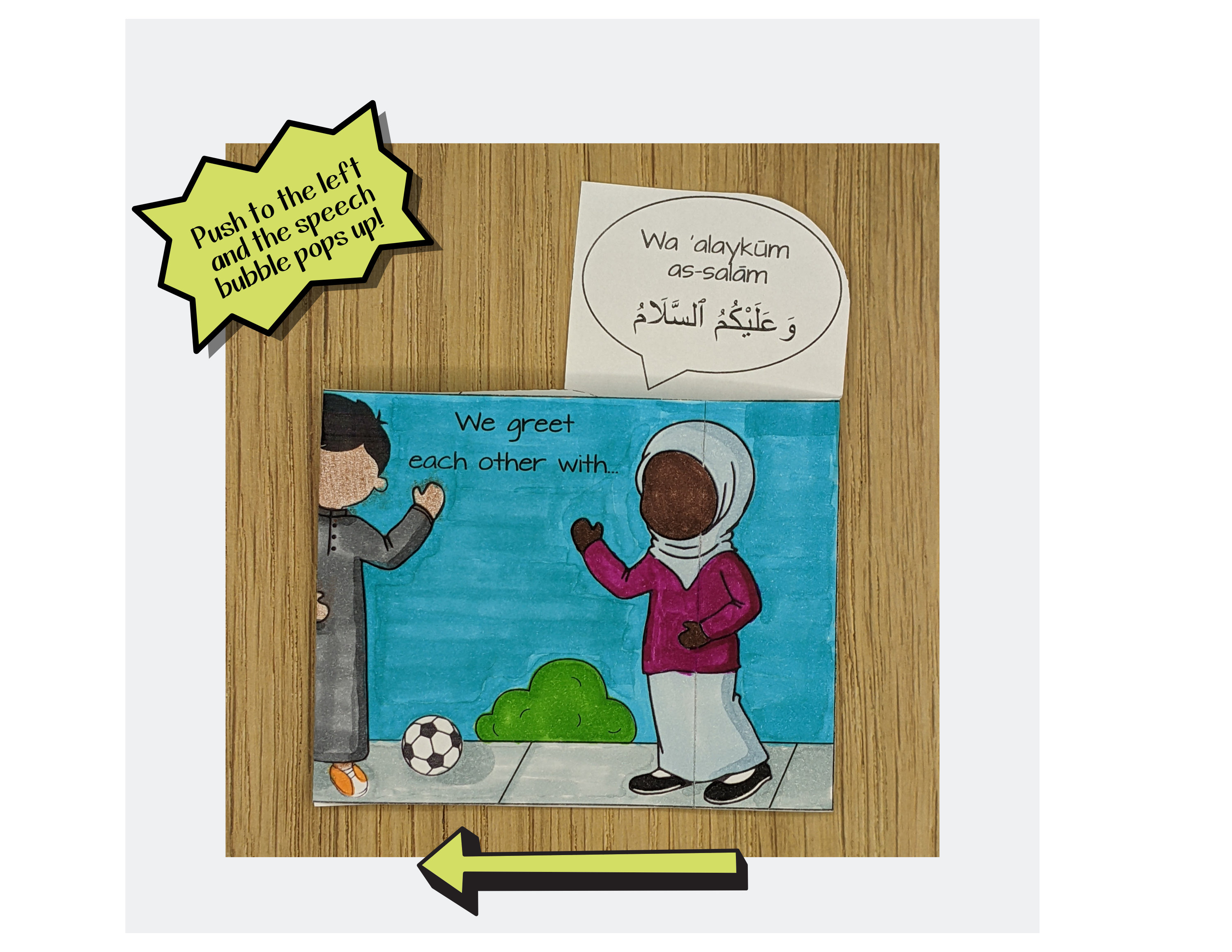 Islamic Toy Paper Craft for Kids - Etsy