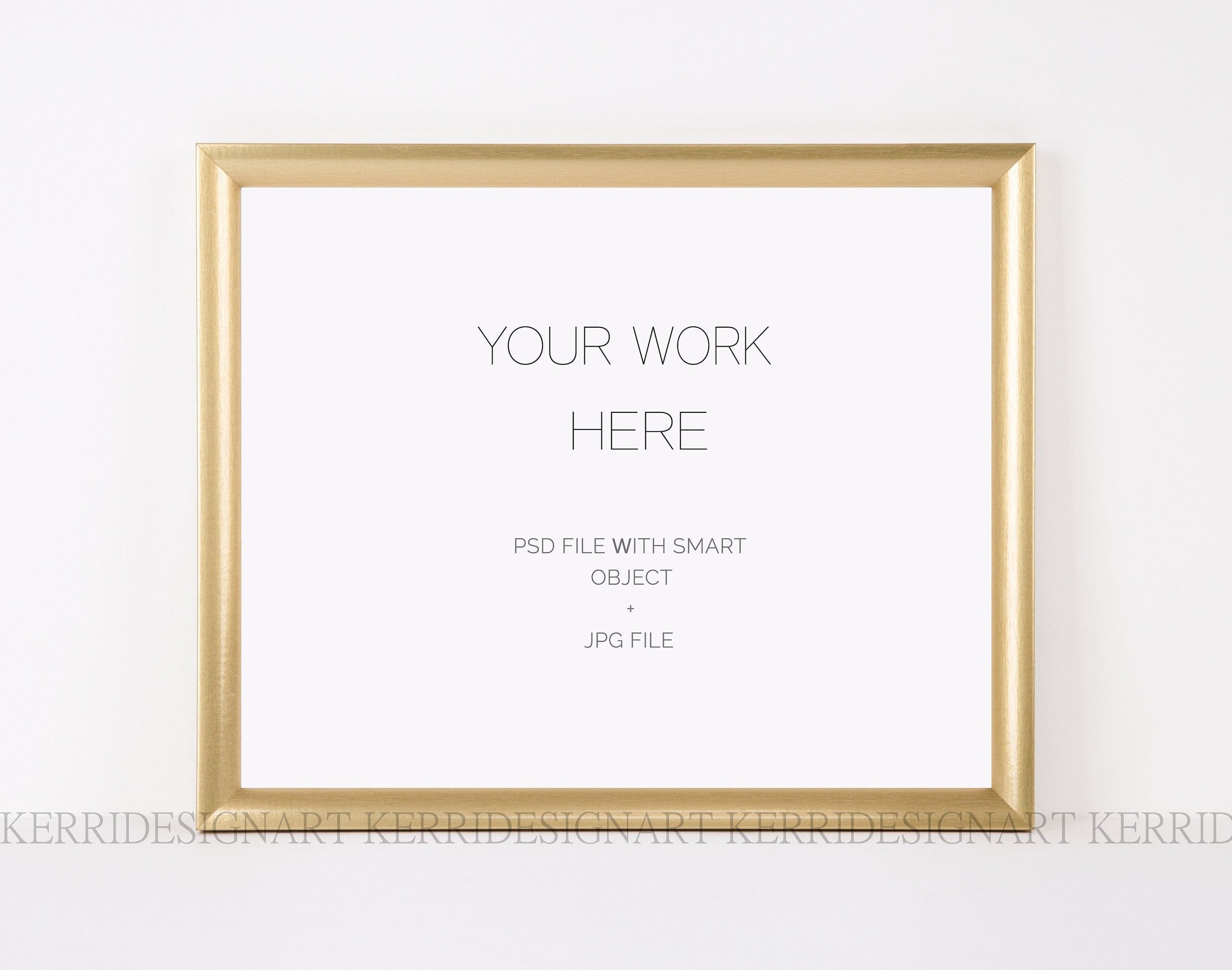 4:5 Gold Frame MockupDIGITAL PhotoStyled PhotographyStock | Etsy