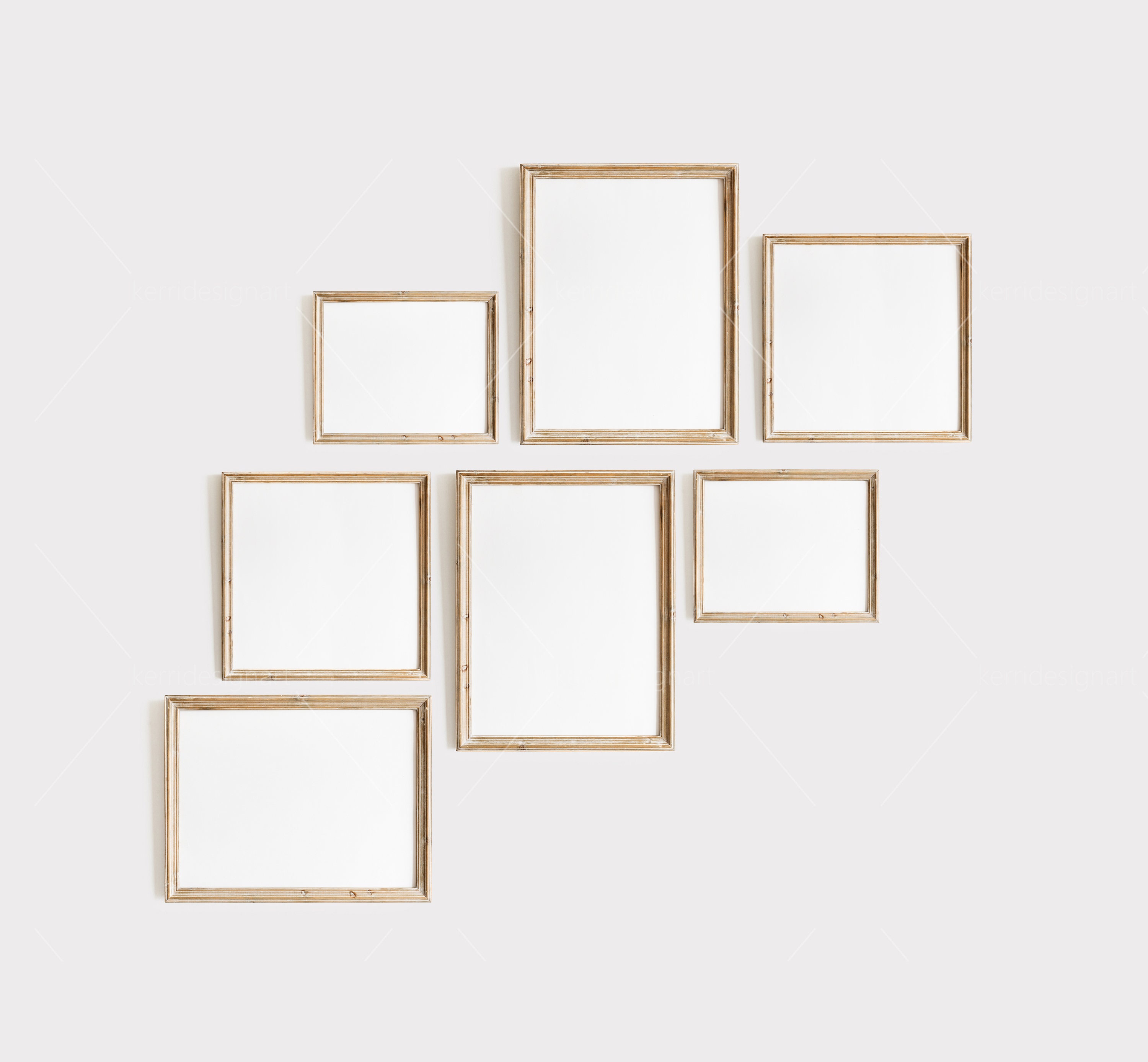 Gallery Wall Frame Mockup Set, Square & 3x4, 4x5 (PSD, JPEG) - Etsy