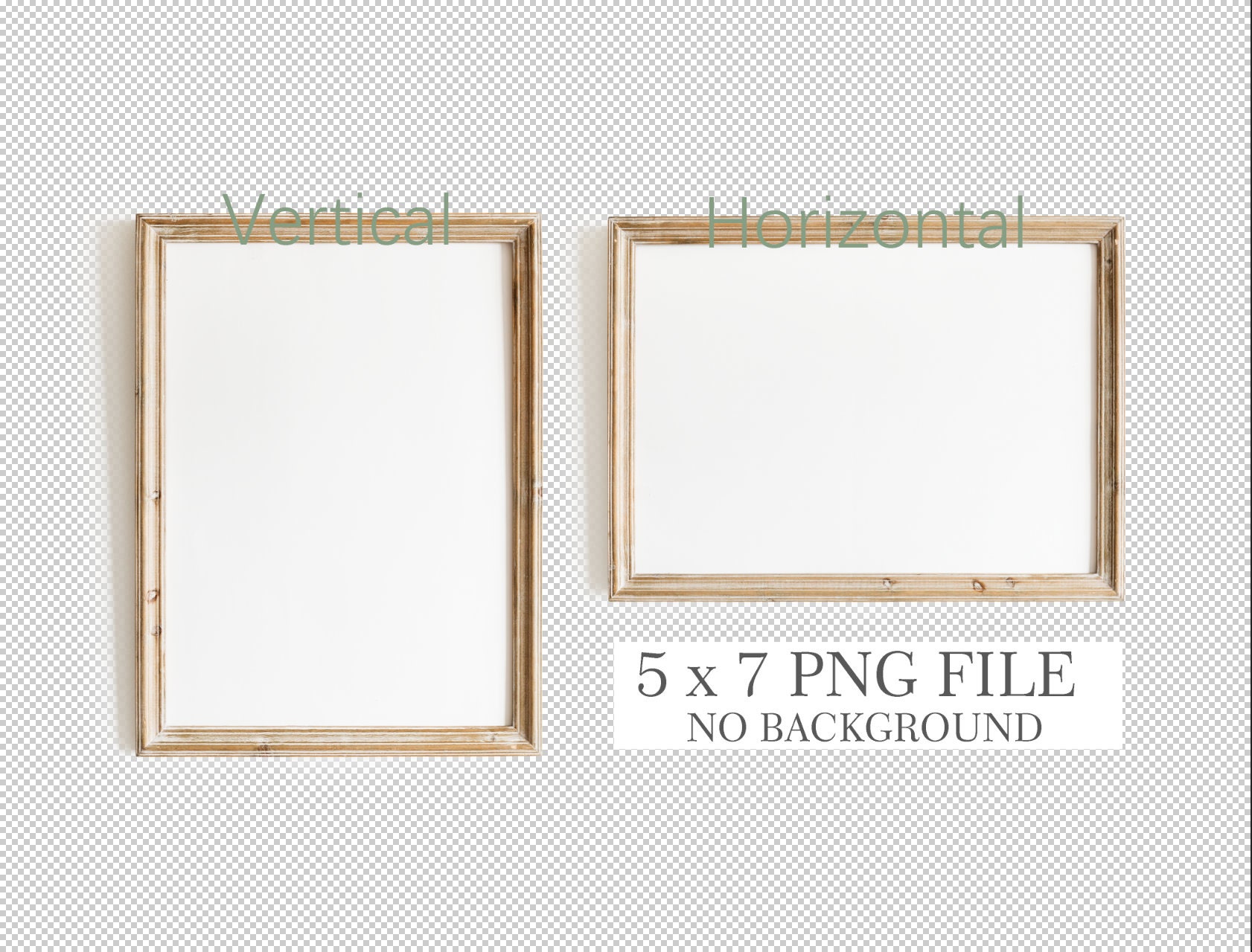White Wood Frame Png
