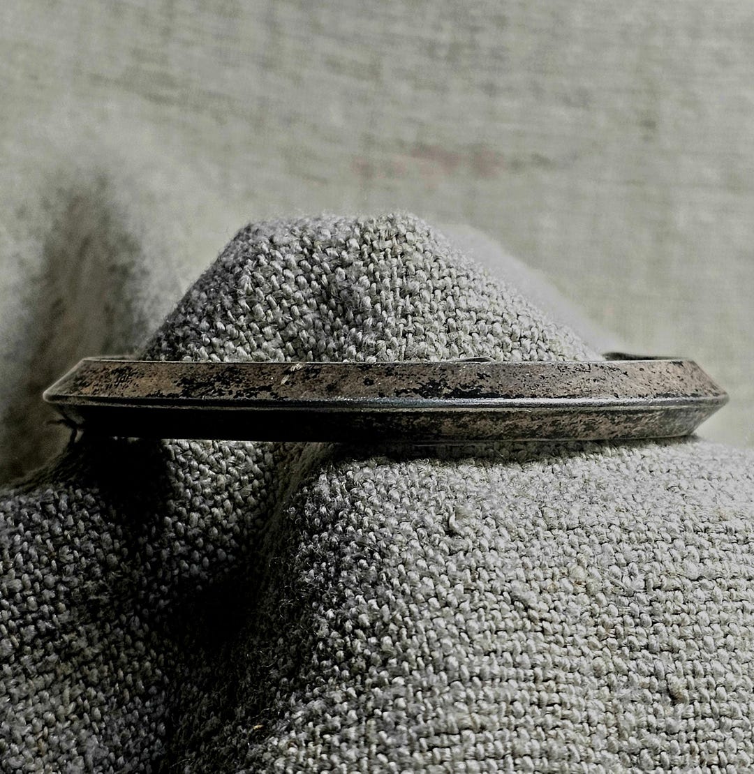 Simple Carinated Silver Vintage Native American Man Cuff Old Pawn Fits ...