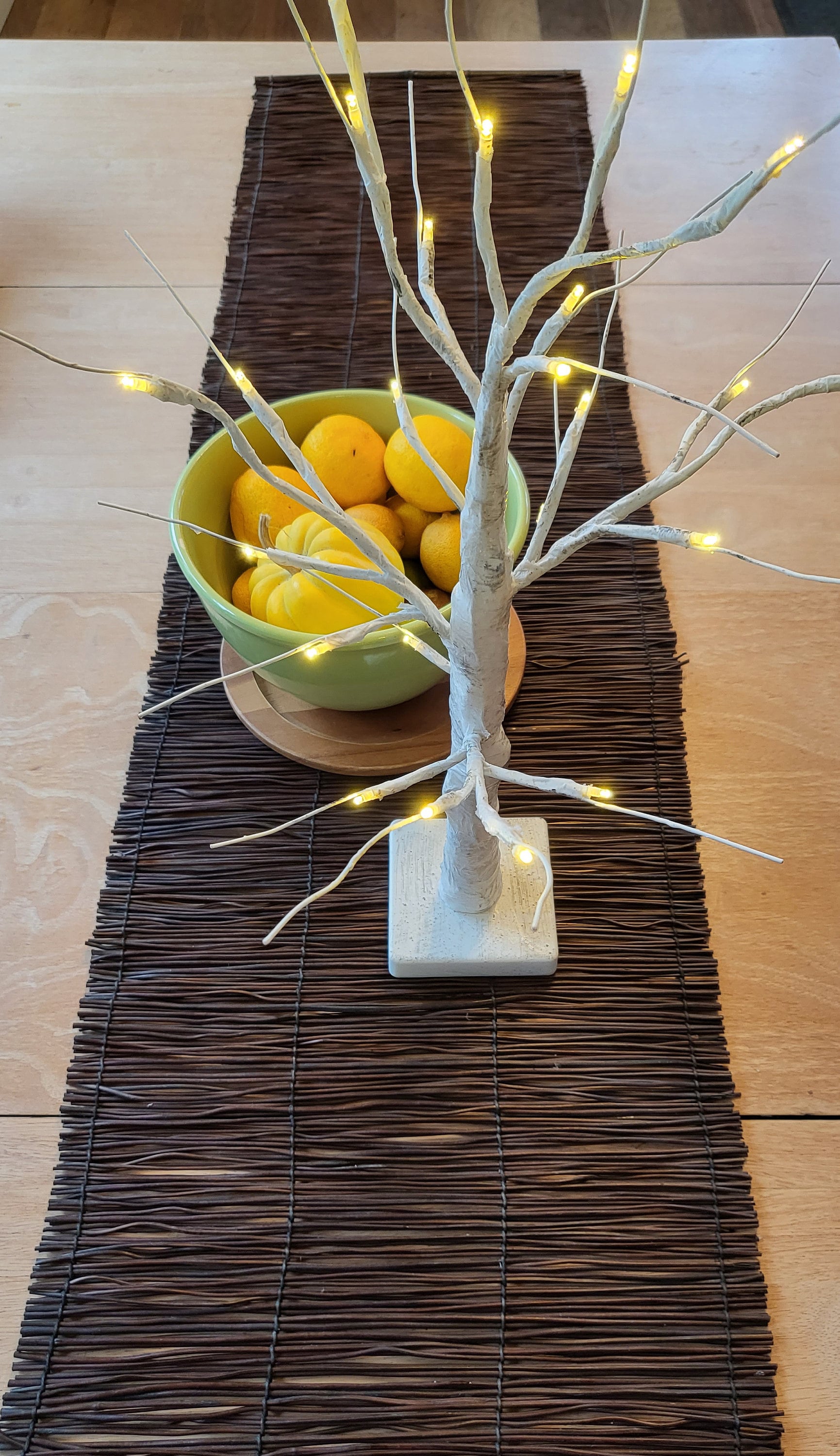 DIY Pre-lit LED Birch Tree, Detailed Instructions With Photos to Turn ...