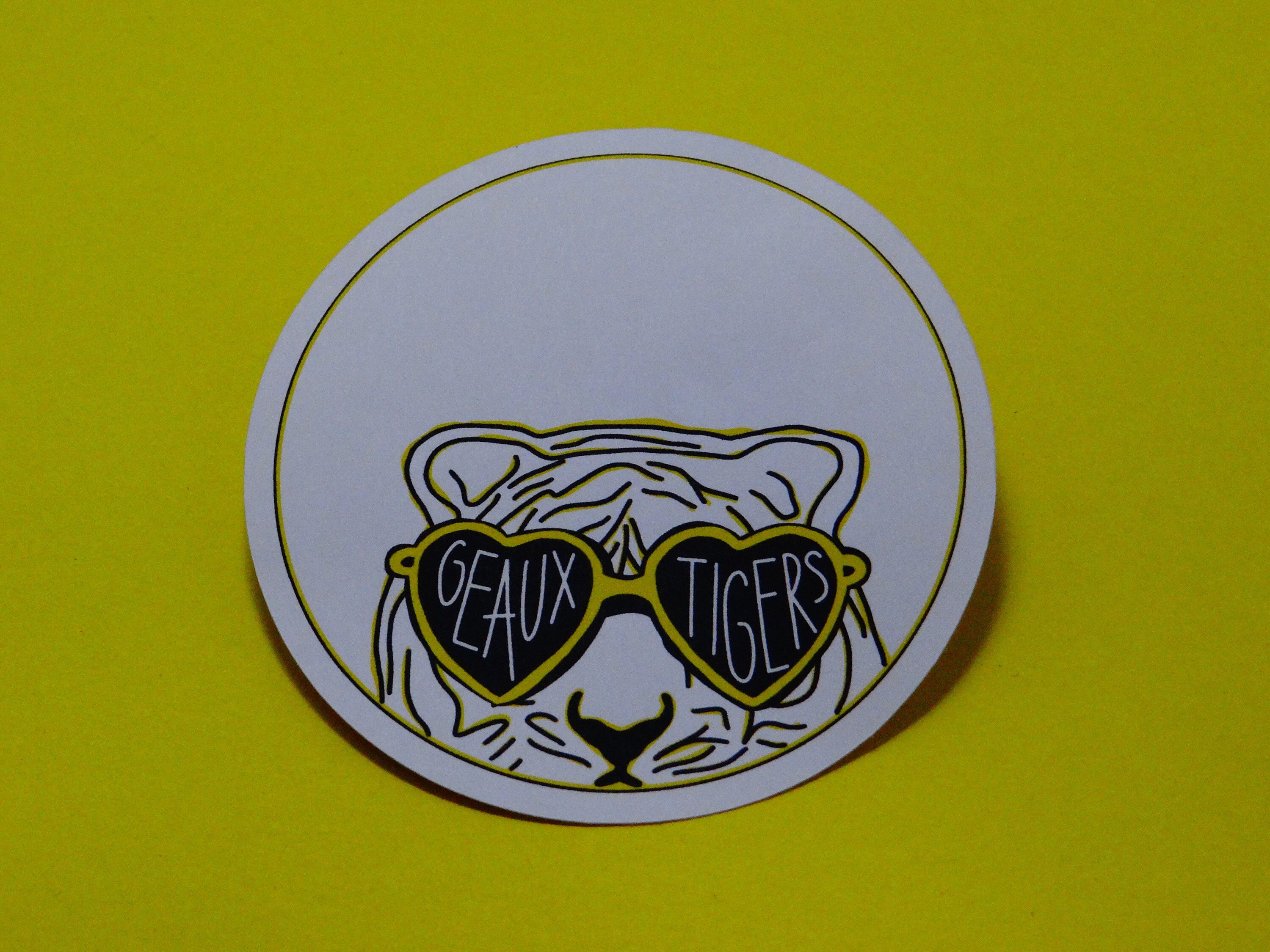 Louisiana College Mascot Stickers LSU ULM Grambling LA - Etsy