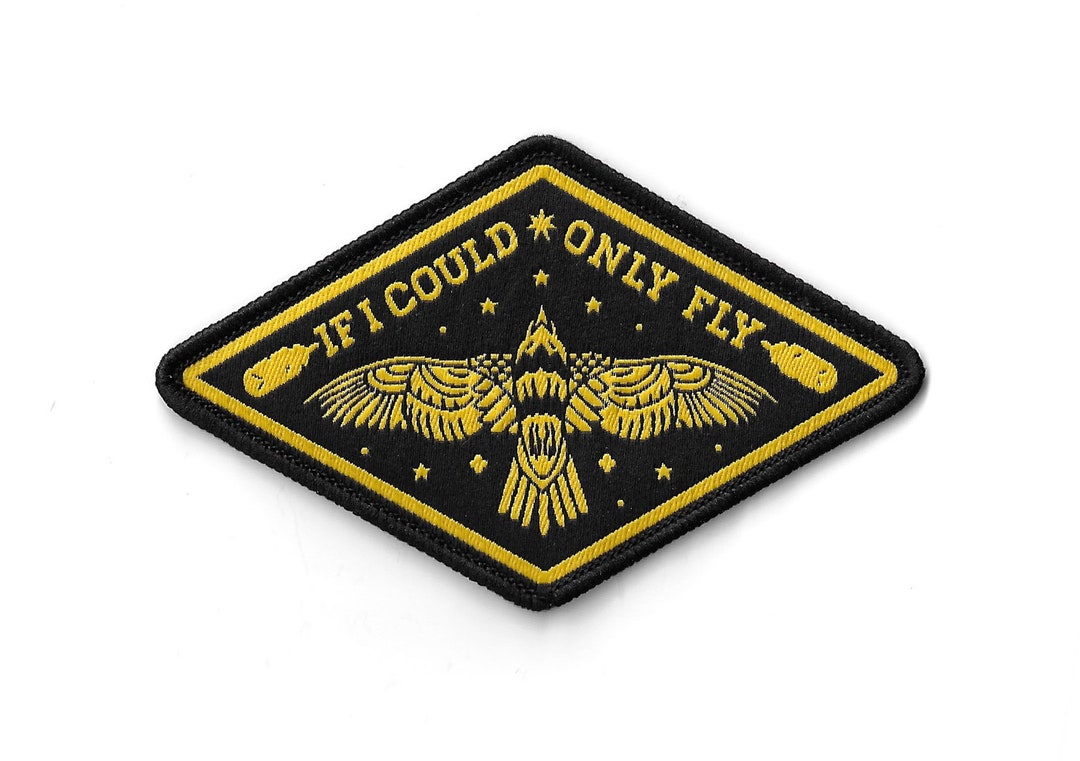 If I Could Only Fly Patch - Iron-on Blaze Foley Merle Haggard Patch - Etsy