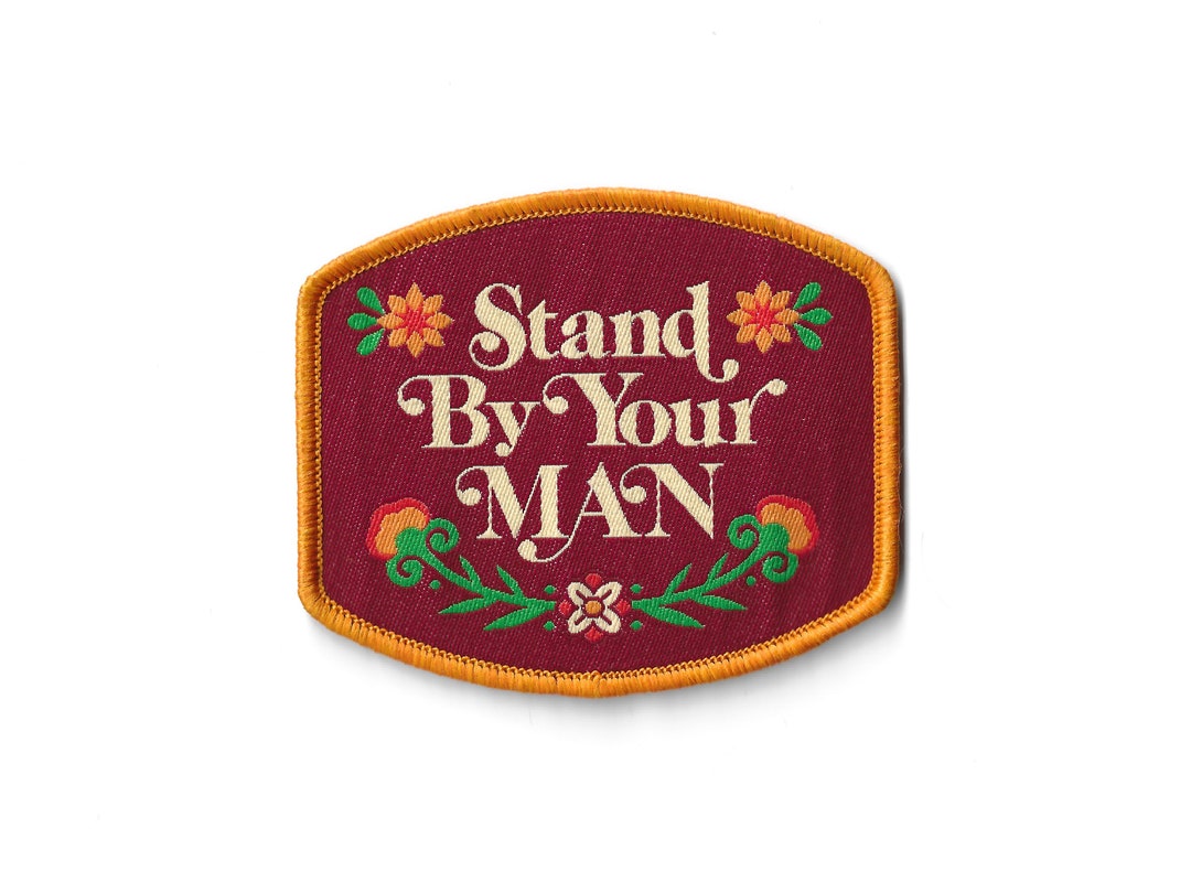 Stand by Your Man Tammy Wynette Patch - Etsy