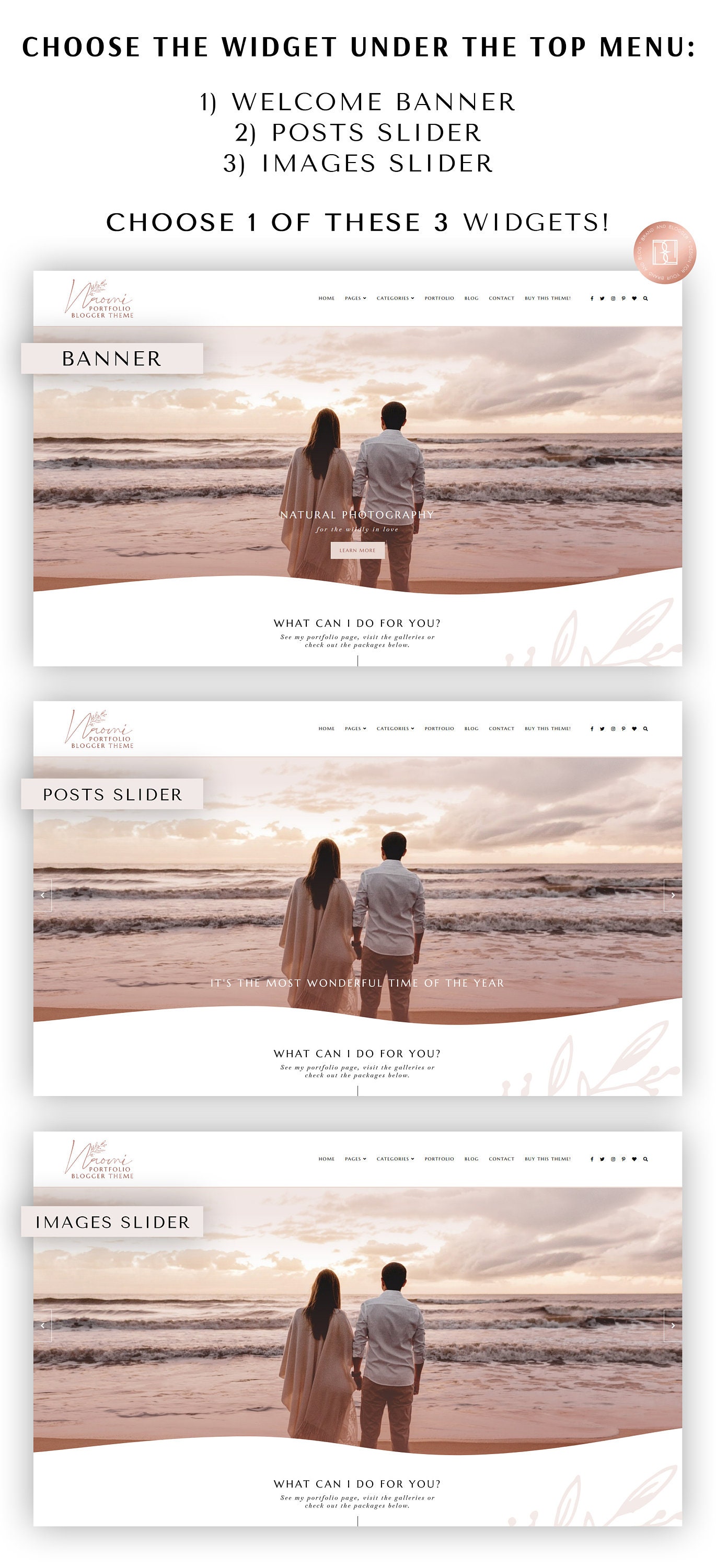 Naomi Responsive Blogger Template, Modern Premium Blogger Theme, Slider ...