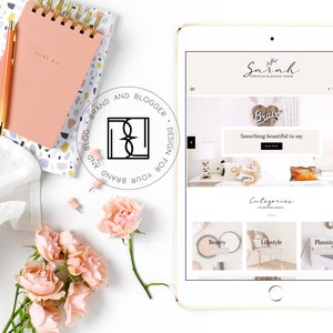 Sarah Responsive Blogger Template, Modern Premium Blogger Theme, Slider ...