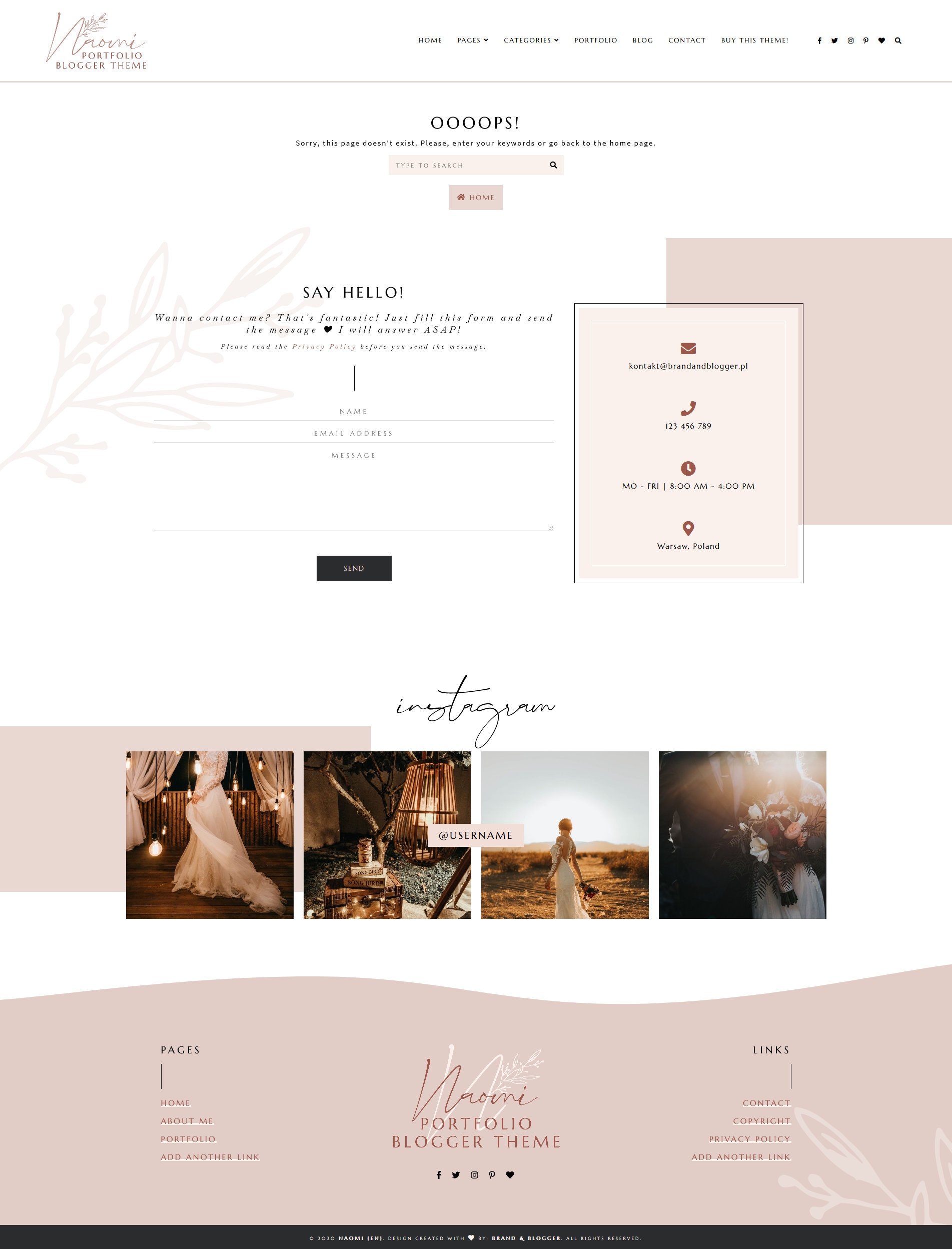 Naomi • Responsive Blogger Template, Modern Premium Blogger Theme ...