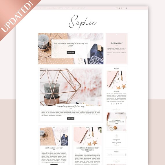 Pretty Blogger Templates