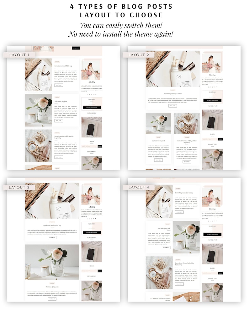 Stella • Responsive Blogger Template, Modern Premium Blogger Theme ...