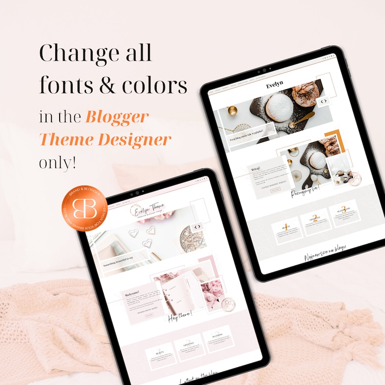 Evelyn • Responsive Blogger Template, Modern Premium Blogger Theme ...