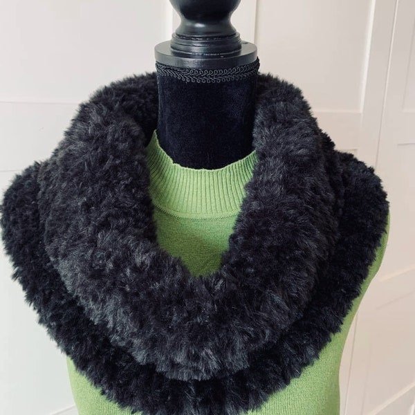 Faux Fur Cowl - Etsy