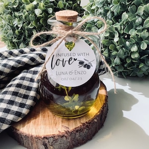 Empty Personalised DIY Mini Olive Oil Glass Jugs for Weddings, Baptisms ...