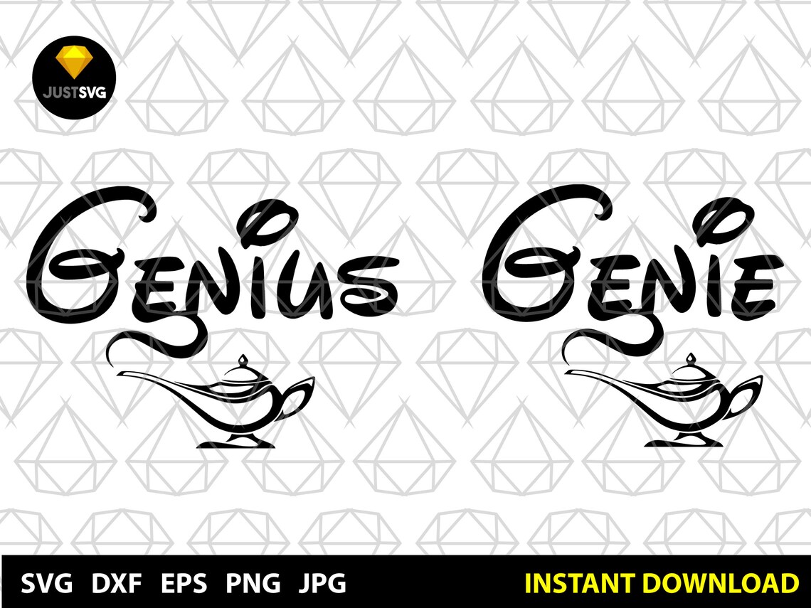 Aladdin Aladdin Svg Genie Svg Aladdin Genie Disney Svg - Etsy Hong Kong