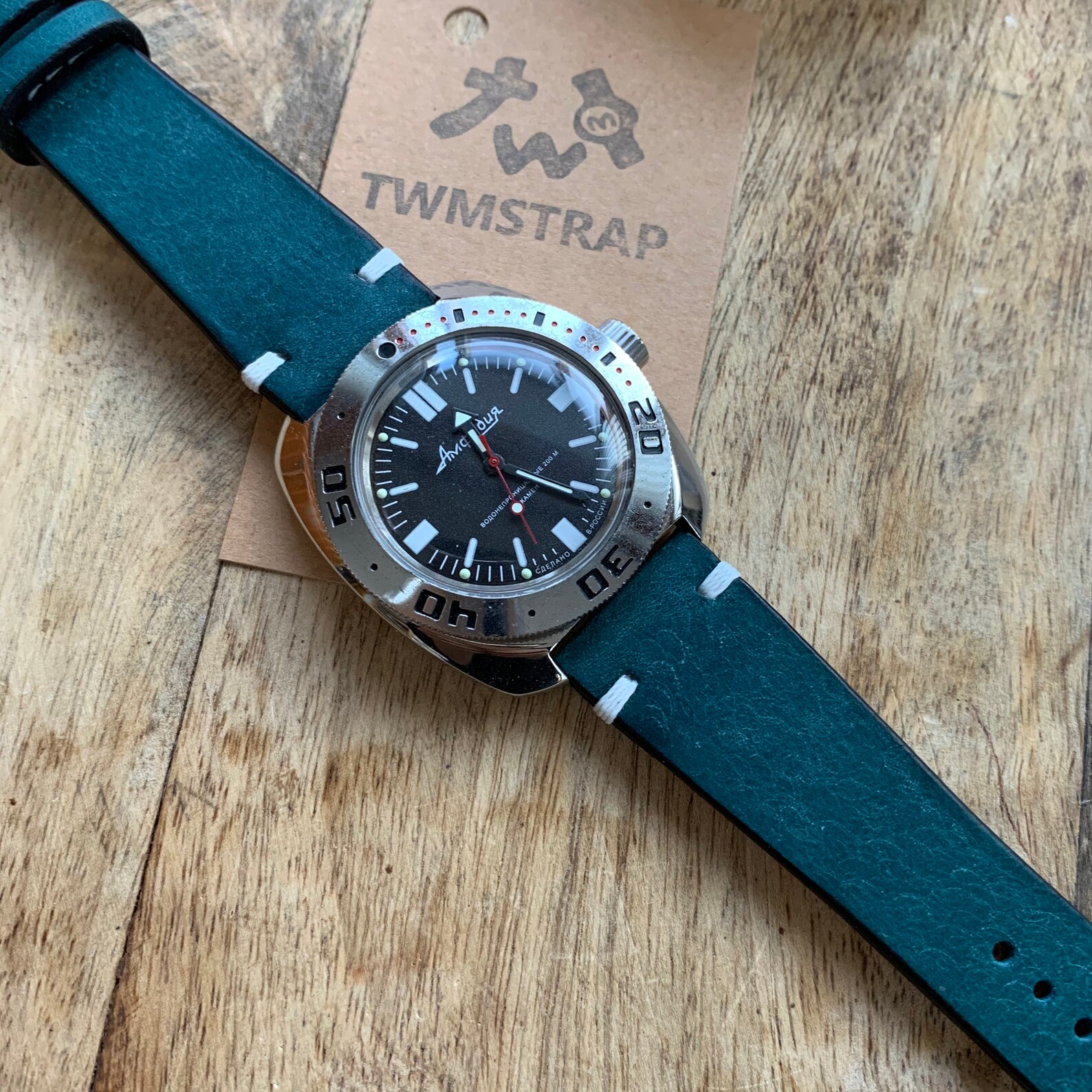 Leather Watch Strap Vintage Style Strap 18mm 19mm 20mm 22mm | Etsy