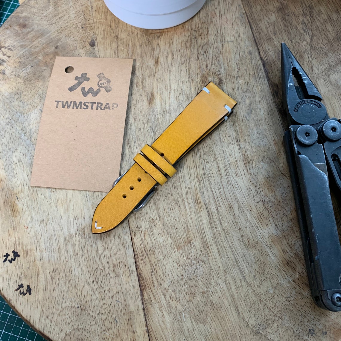 Leather Watch Strap Vintage Style Strap 18mm 19mm 20mm 22mm | Etsy