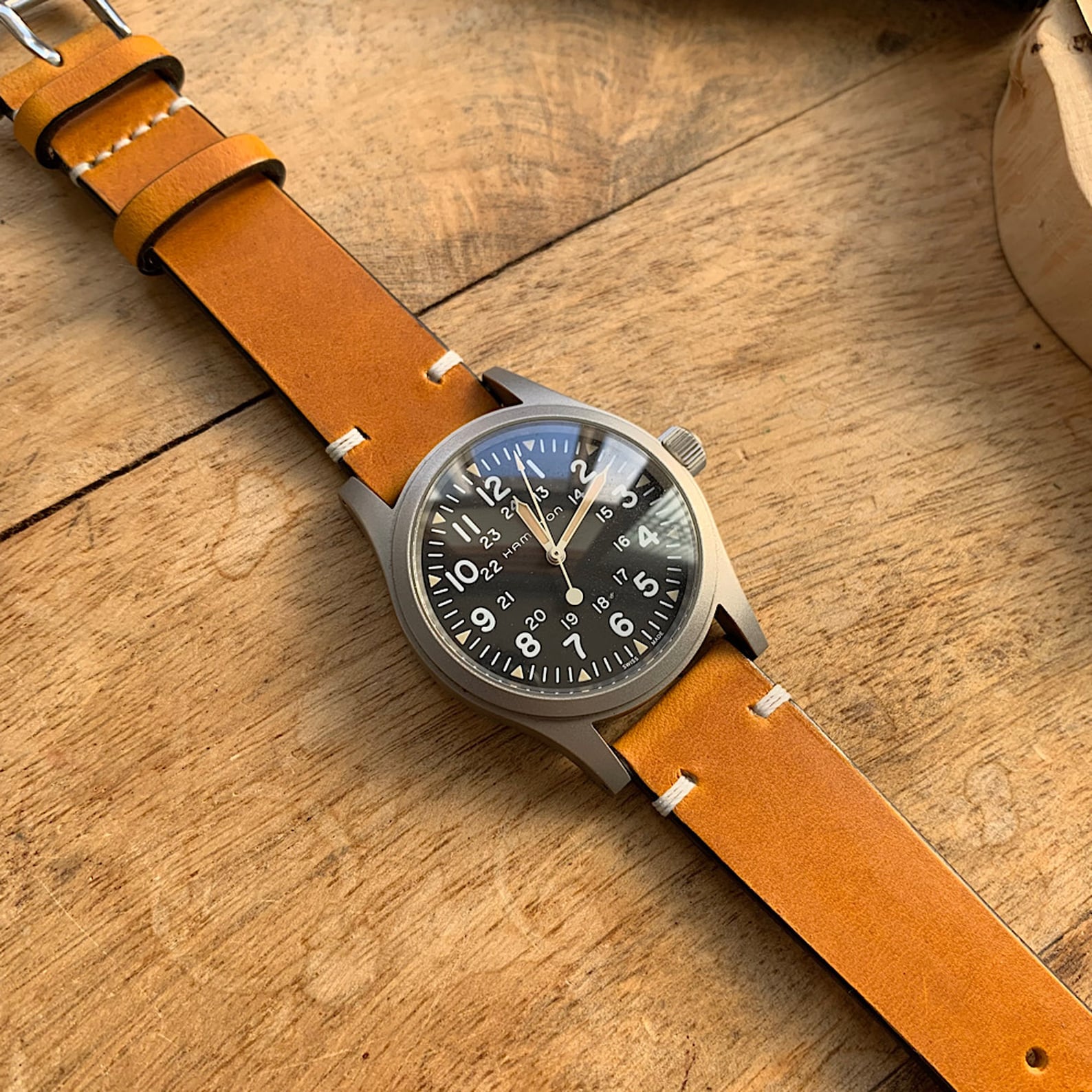 Leather Watch Strap Vintage Style Strap 18mm, 19mm, 20mm, 22mm Italia ...