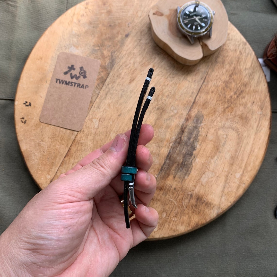 Leather Watch Strap Vintage Style Strap 18mm 19mm 20mm 22mm - Etsy