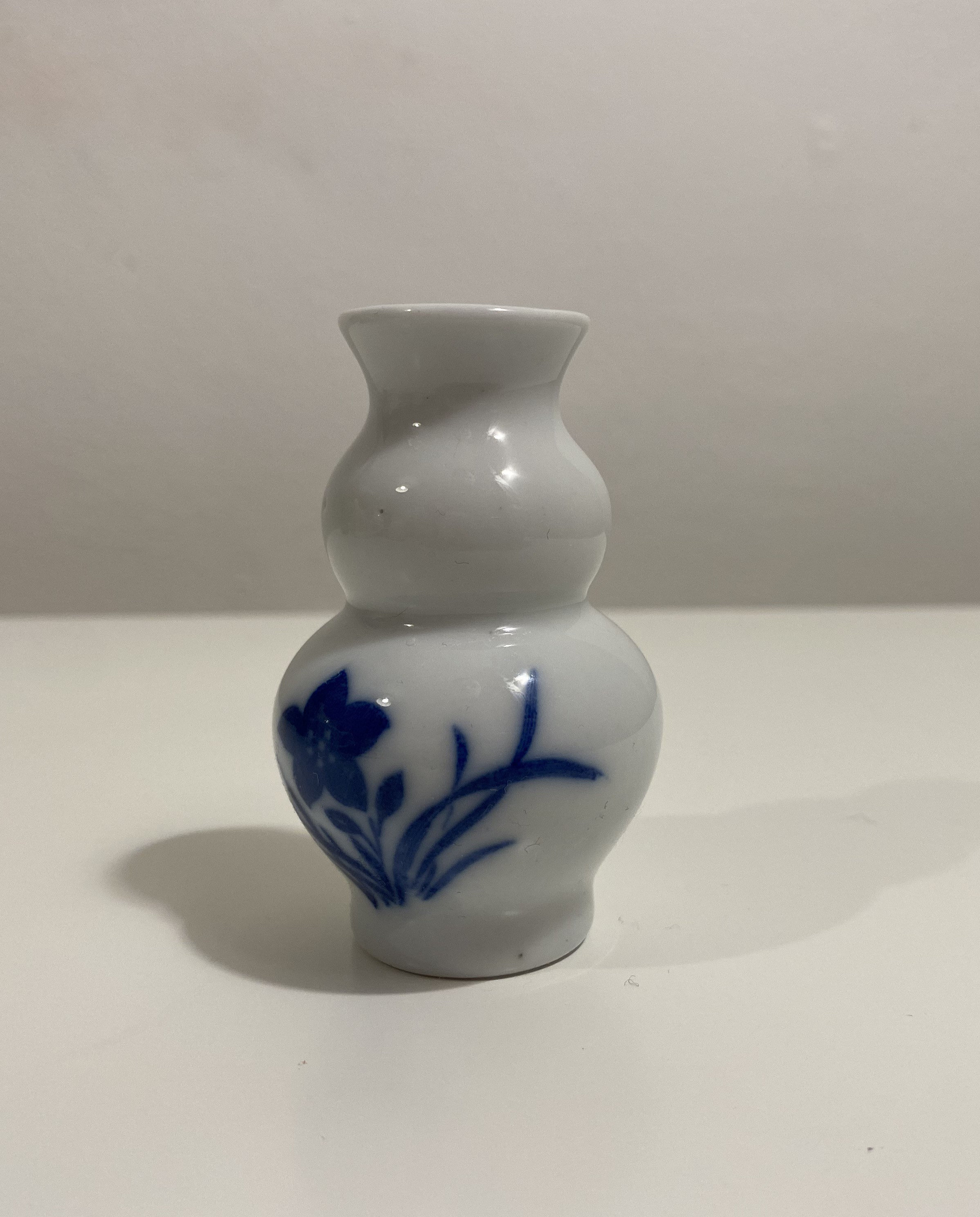 Miniature Chinese Vase With Floral Decoration - Etsy