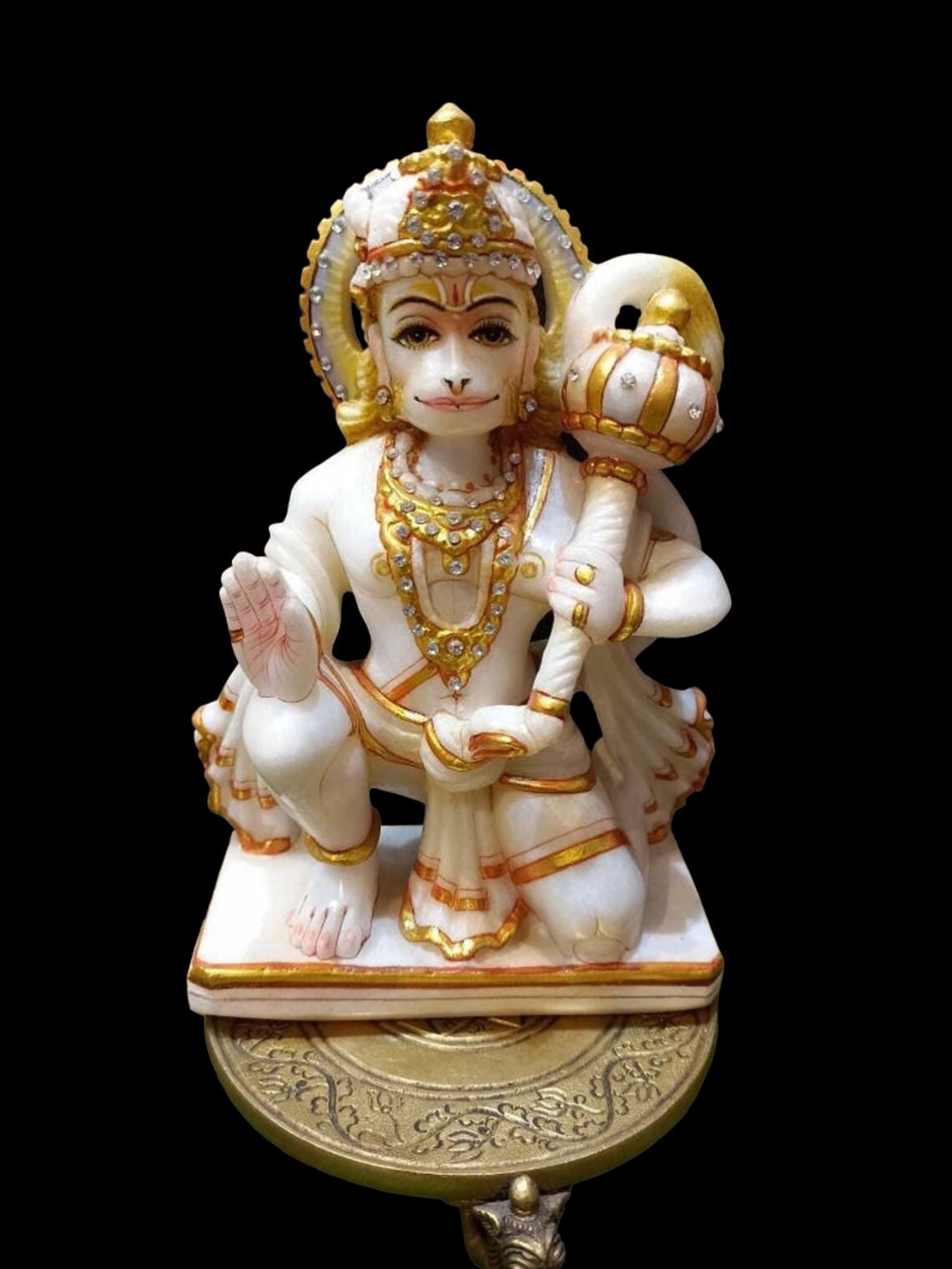 Lord Hanuman Idol Shri Hanuman Status Bajrang Bali Murti - Etsy
