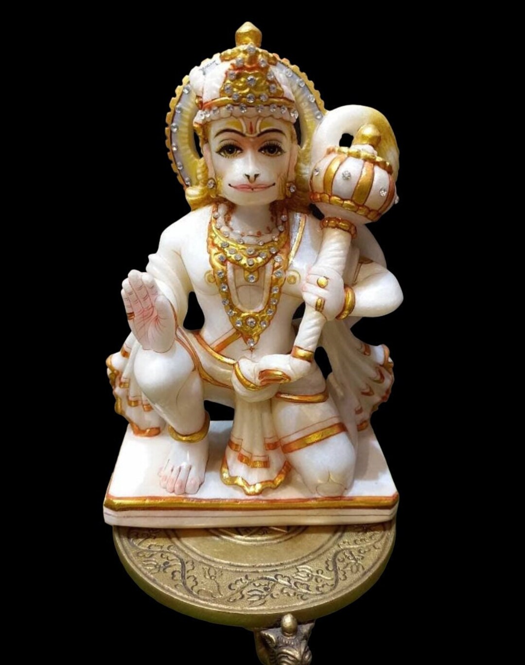 Lord Hanuman Idol Shri Hanuman Status Bajrang Bali Murti - Etsy.de